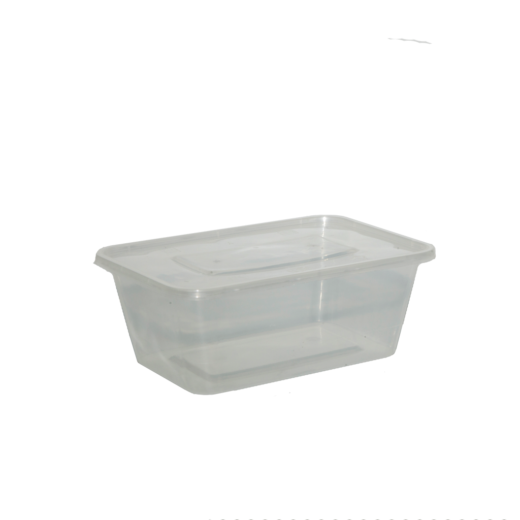 1000ml PP Rectangular Container | BPAC Disposable Packaging Supplier – B-PAC